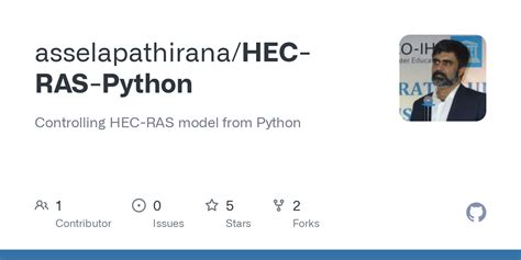 Github Asselapathirana Hec Ras Python Controlling Hec Ras Model From Python