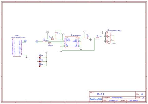 Monostable Multivibrator EasyEDA Open Source Hardware Lab