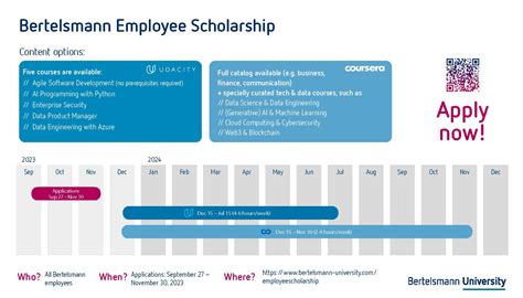 employee scholarship infos bertelsmann university