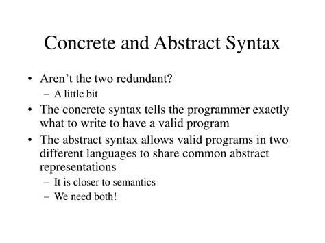Ppt Syntax Intro And Overview Powerpoint Presentation Free