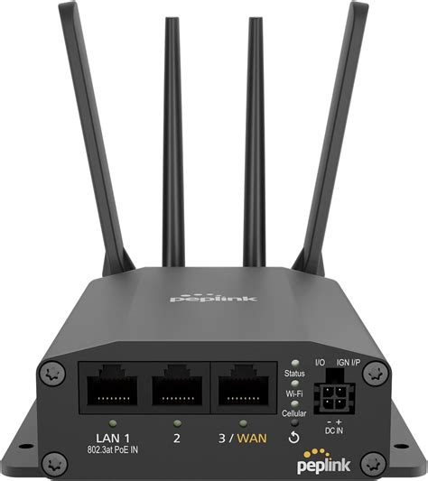 Used Peplink MAX BR MINI CAT LTEA Mobile Router HW UBB Threads