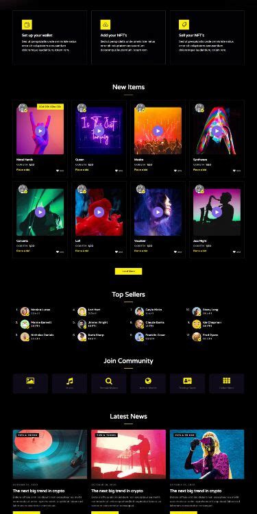 Gigaland Nft Marketplace React Js Template