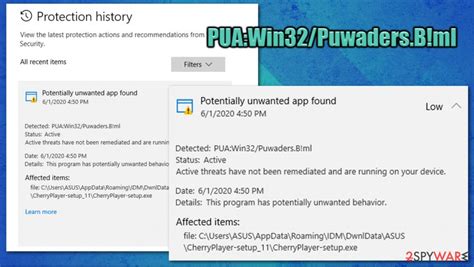 Remove PUA Win32 Puwaders B Ml Removal Instructions Free Guide