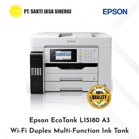 Epson EcoTank L15180 A3 Wi-Fi Duplex Multi-Function Ink Tank | PT ...