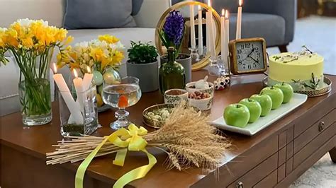 20 چیدمان جذاب میز هفت سین برای نوروز 1403 عکس ها و طراحی