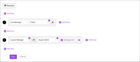 How To Set Up Leave Approval Flow English