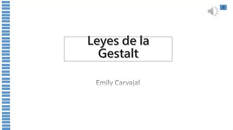 Leyes De La Gestalt Pptx