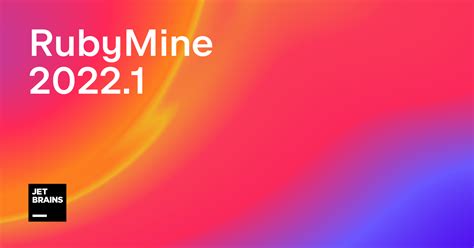 jetbrains 코리아 🌟 rubymine 2022 1 출시 🌟 💎 새로운 ruby 및 rbs