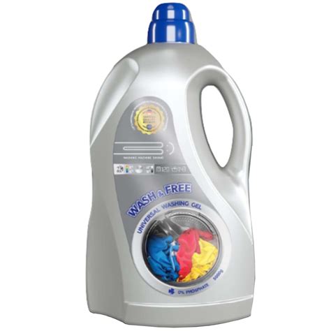 Гель для стирки "Wash&Free" универсальный 5л (120 стирок) - Цена в Украине