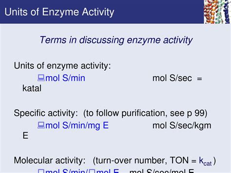Specific Activity Formula Enzyme At Ida Barrera Blog
