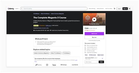 4 magento 2 online training courses adobe commerce in 2025