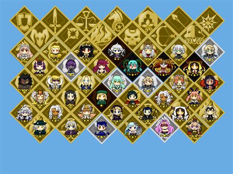 Fategrand Order Class Stickers Cosplayph