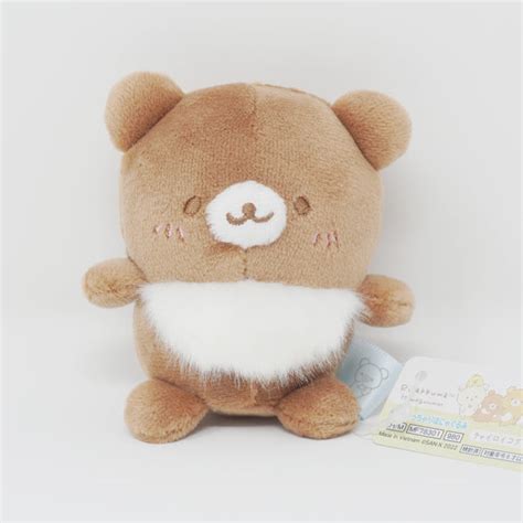 2022 Chairoikoguma Chubby Tenori Plush Honyagurumi Series Rilakkuma Mary Bear