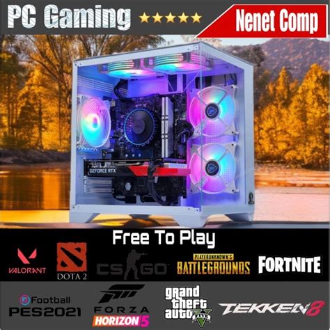 Jual Pc Full Set Pc Gaming Intel Core I F Gtx Gb