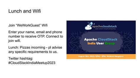Welcome And State Of Apache Cloudstack Community Pdf Cloud