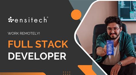 Apply To Sr Fullstack Developer With Ensitech Ensitech