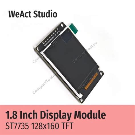 18 дюймовый Tft цветной дисплей Weact St7735 Spi Lcd 5v 3 3v купить в интернет магазине