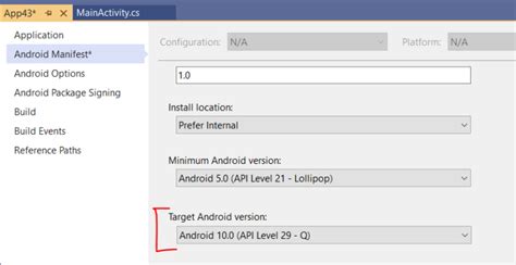 Preparing Apps For Google Play Android Requirements Xamarin Blog