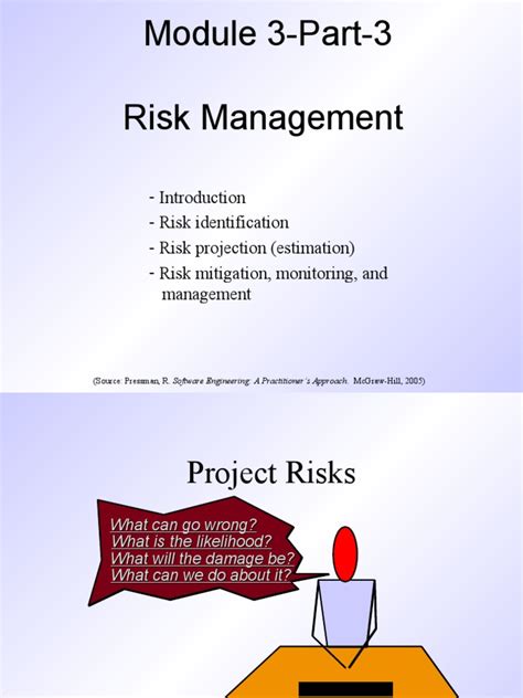 Software Risk Management Pdf Risk Risk Management