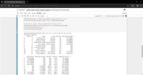Datascience Optimization Python Sportsanalytics Ipl2024