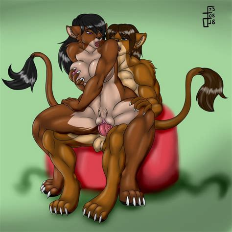 Rule 34 Adagadeprata Balls Breast Grab Breasts Feline Female Hand On Breast Kitoth Lion