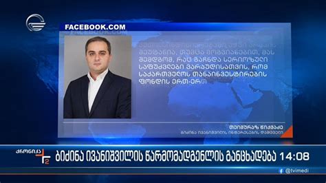 გიორგი ბაჩიაშვილის ბრალდების საქმეზე ბიძინა ივანიშვილის წარმომადგენელმა განცხადება გამოაქვეყნა