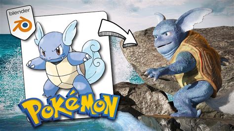 Make Realistic Pokemon Using Blender Blendernation Bazaar
