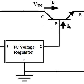 High Current Voltage Regulator Using IC Voltage Regulator Download Scientific Diagram