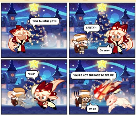 Its Too Late For This But Heres A Christmas Comic I Made Rcookierun