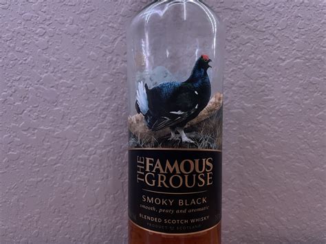 The Famous Grouse Smoky Black Review - Peated Scotch