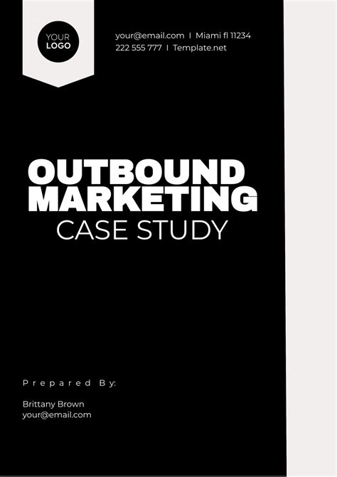 Free Case Study Professional Cover Page Template To Edit Online