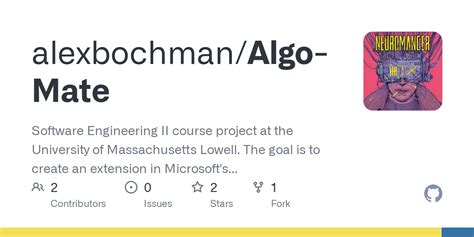 GitHub Alexbochman Algo Mate Software Engineering II Course Project