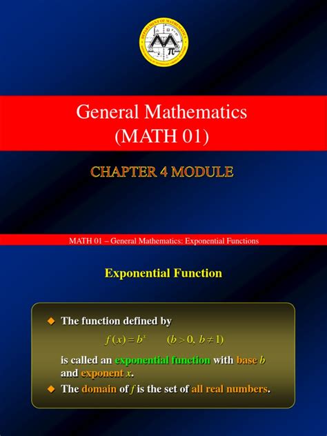 Math 01 Lesson 5 Exponential Functions Download Free Pdf Compound