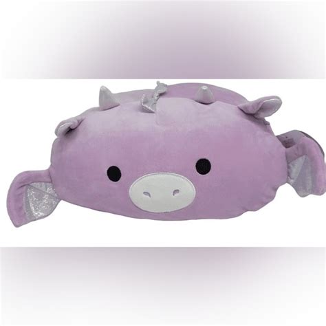 Squishmallows Toys Nwt 2 Dina The Purple Dragon Stackable Squishmallow Poshmark