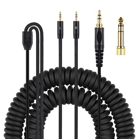 Прочный подпружиненный шнур наушников для DENON AH-D7100 7200 D600 ...
