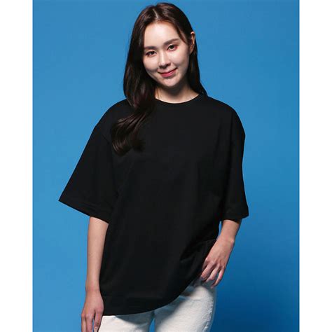 TMU 오버핏 반팔 라운드 티셔츠 박스티 국산 무지 박스티 흰티 티마스터