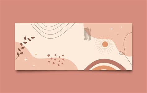 Free Vector Notion Cover Template Design