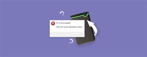 how to fix external hard drive with cyclic redundancy error