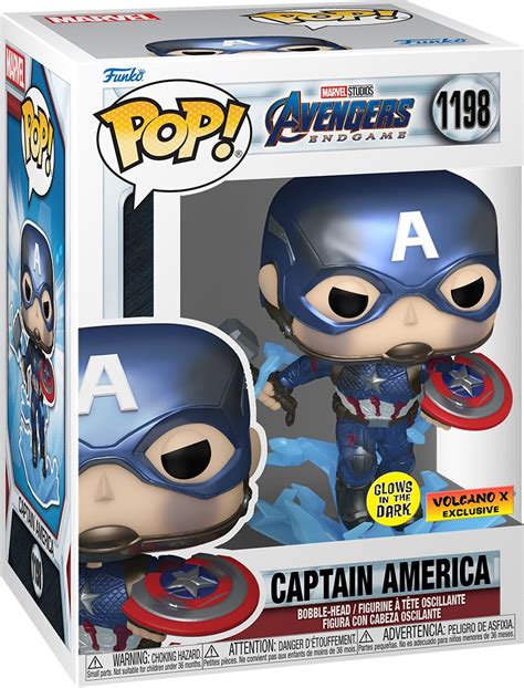 Фигурка Funko Pop Marvel Avengers End Game S4 Captain America 1198