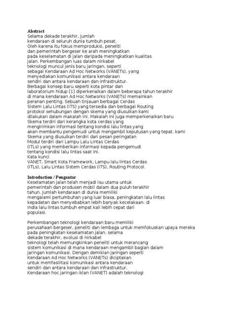 Intelligent Traffic System For Vanet Pdf