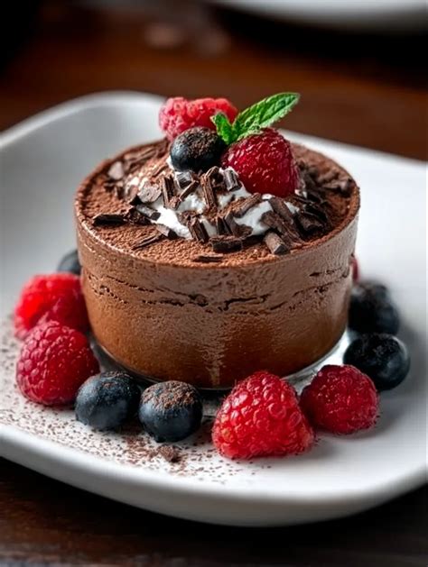 Carnivore Chocolate Mousse Rich Creamy And Zero‑carb Dessert — Recipe