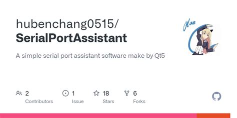 GitHub Hubenchang SerialPortAssistant A Simple Serial Port Assistant Software Make By Qt