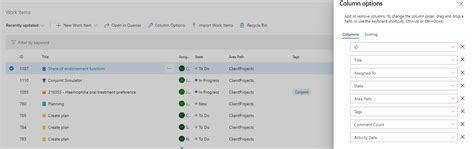 Change Columns In Azure DevOps Backlog For Everyone Stack Overflow
