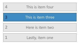 Css How Can I Center The Text But Not The Number Label Of An HTML