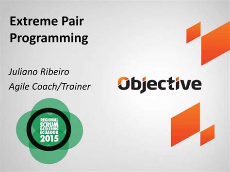 Extreme Pair Programming Rsgecu2015 Ppt
