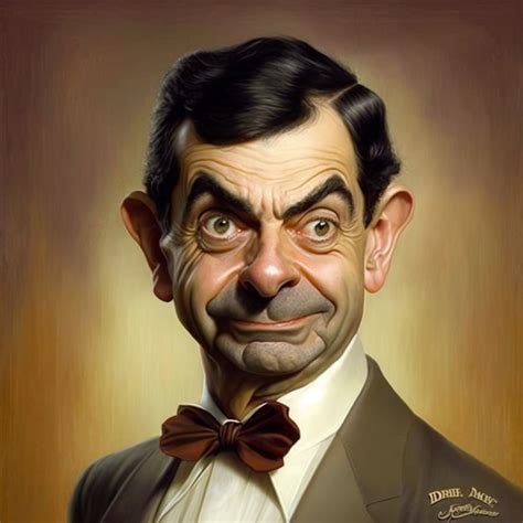Mr Bean In The Art Style Of Boris Vallejo Mr Bean In The Art Style Of Boris Vallejo