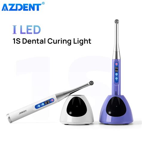 Azdent 치과 무선 Iled 테라피 라이트 1 초 테라피 램프 2400mwc㎡ 블루 라이트 무선 Led 테라피 램프 치과 장비 Aliexpress