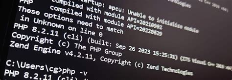 News 06 October 2023 Apcu 5122 For Php 82 On Windows Agency For