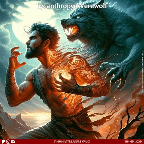 Lycanthropy Feats Timmmis Treasure Vault Rdndhomebrew