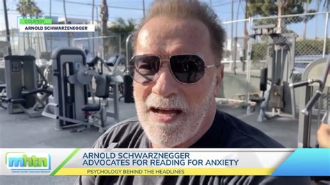 Arnold Schwarzeneggers Secret To Beating Anxiety Its Simpler Than